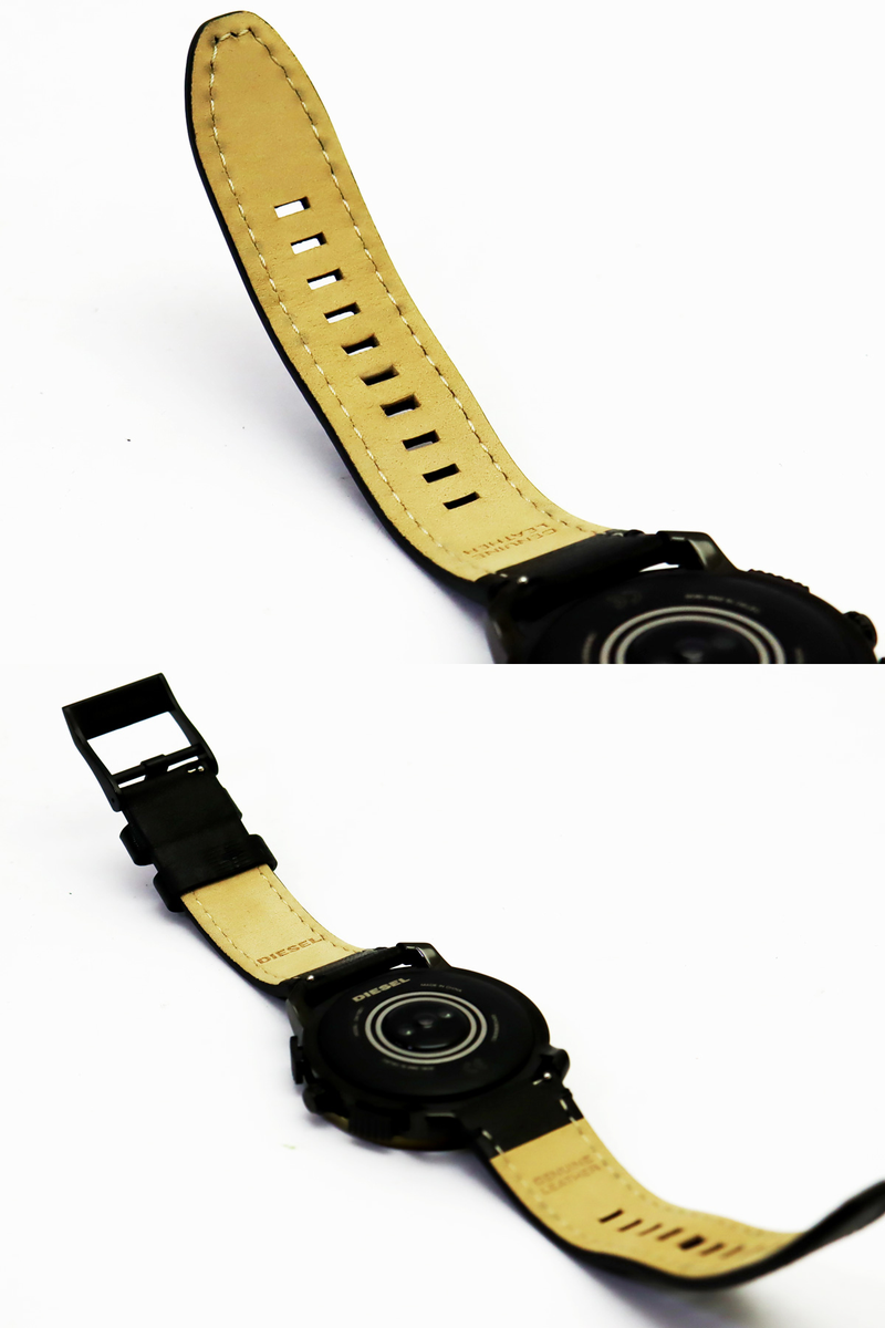 【目立った傷や汚れなし】【開始価格1円】美品 ディーゼル（DIESEL）AXIAL DZT2016 タッチスクリーン スマートウォッチ ...